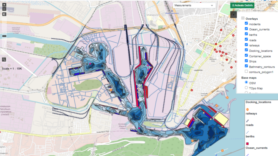 The role of Geographic Information System (GIS) in Sea Ports